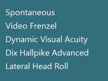 VisualEyes™ | Dynamic Visual Acuity (DVA) | Interacoustics