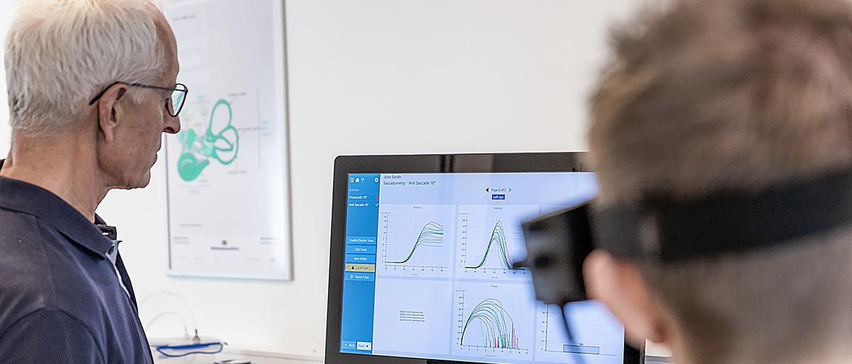 VisualEyes™ | Sistema de videonistagmografía (VNG) | Interacoustics