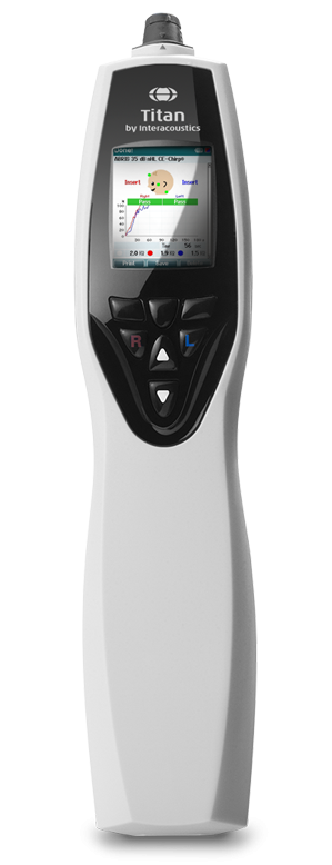 Titan | Handheld tympanometer | Interacoustics